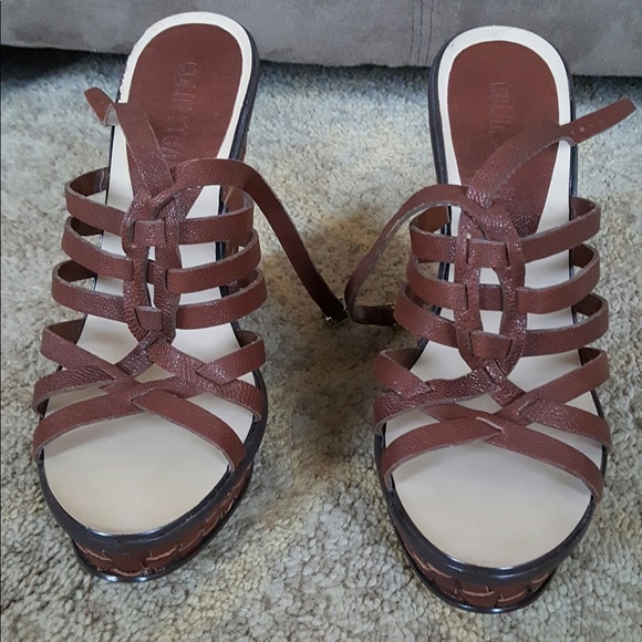 Colin Stuart | Shoes | Colin Stuart Wedges | Poshmark